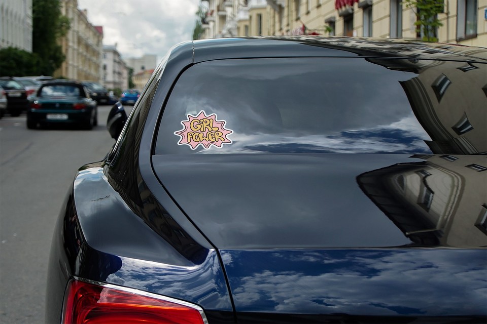 Girl Power Funny Stickers Vinyl Decal | eBay