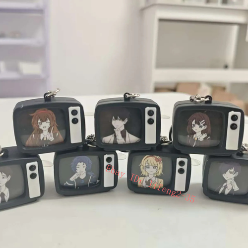 Lobotomy Corporation Angela Roland Carmen Tv Key Chain Pendant Led | eBay