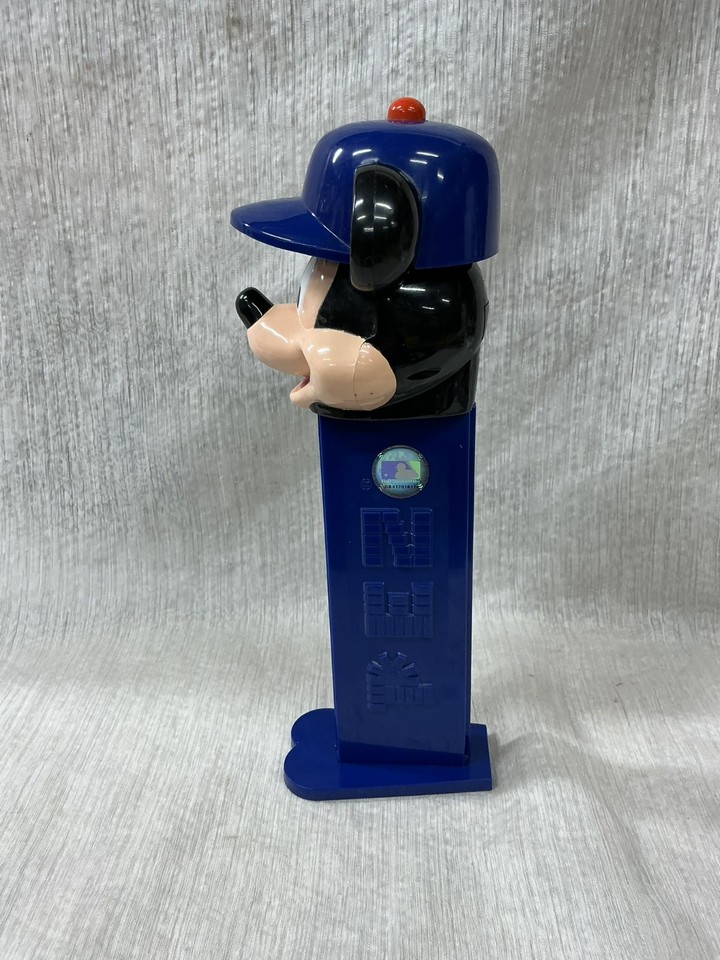 Large-Scale Disney Mickey Mouse PEZ Dispenser MLB Baseball Blue New ...
