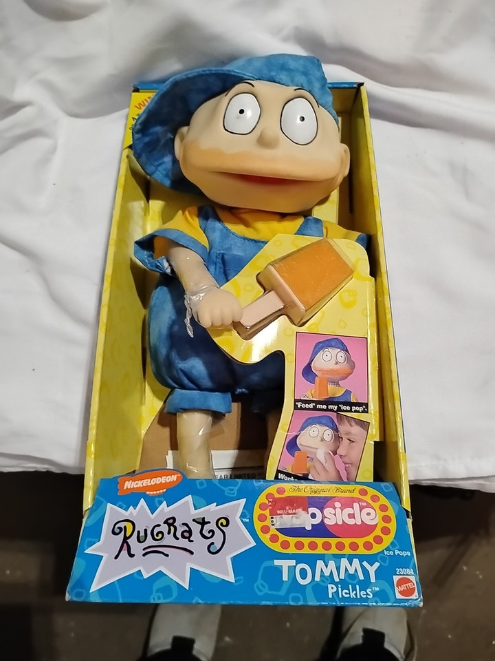 1998 Nickelodeon Rugrats Popsicle Tommy Pickles Figure NOS | eBay