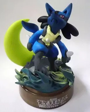 Mini Figure Lucario "Pokemon Figure Collection Pokemon Movie: Mew and ...