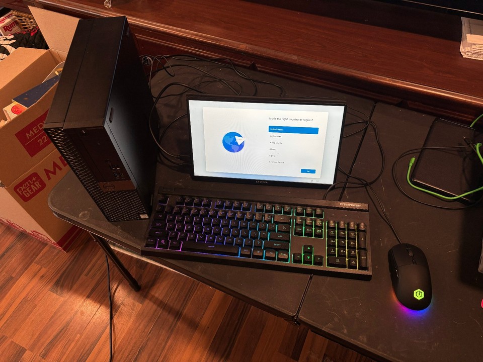 Dell OptiPlex 7050 SFF Gaming PC w/ NVIDIA RTX 3050 LP Yeston Graphics ...