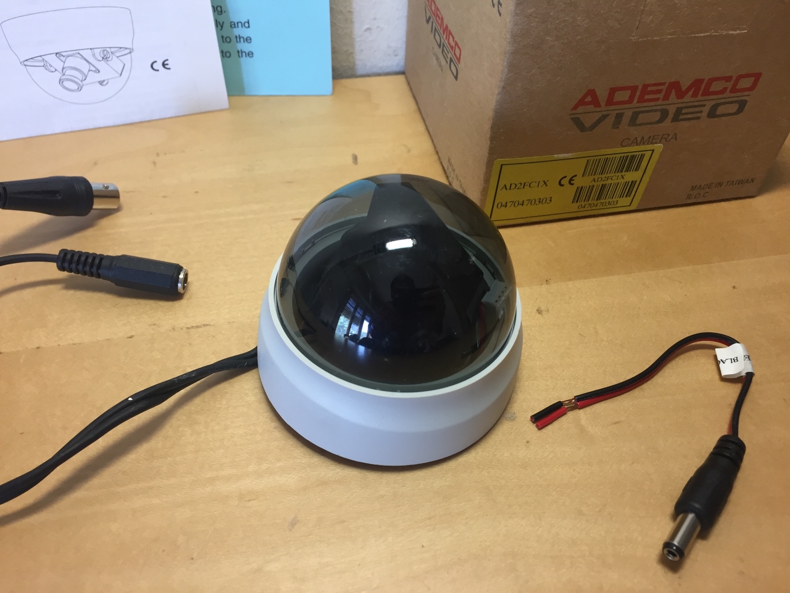 New - ADEMCO VIDEO Camera - Fixed Mini Dome - 2" Dome with Fixed Lenses ...