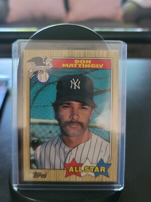 Vintage New York Yankees 1987 Don Mattingly Topps #606 | eBay
