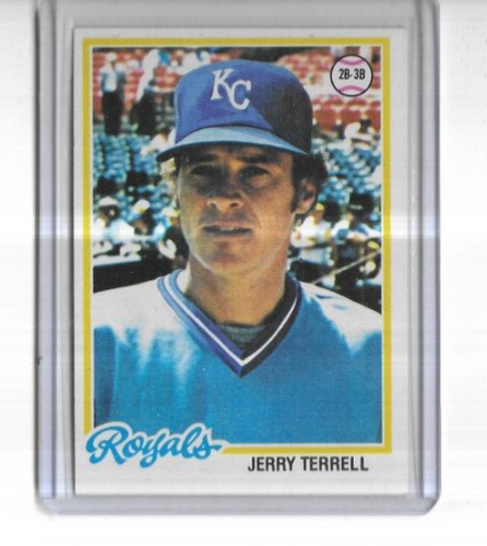 1978 Topps #525 Jerry Terrell Kansas City Royals | eBay