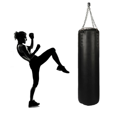 Heavy Punching Boxing Bag Stand kicking Speed Strength Training Gym ...