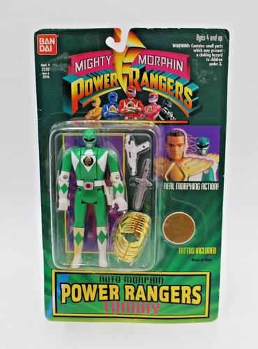 Tommy Green Original 1994 Mighty Morphin Power Rangers Bandai MMPR ...