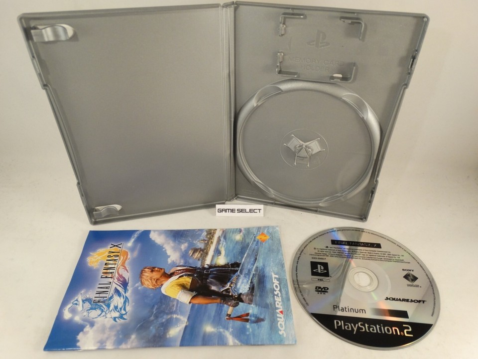 Final Fantasy X 10 1 X-1 Sony PS2 Playstation 2 Pal Original Komplett ...