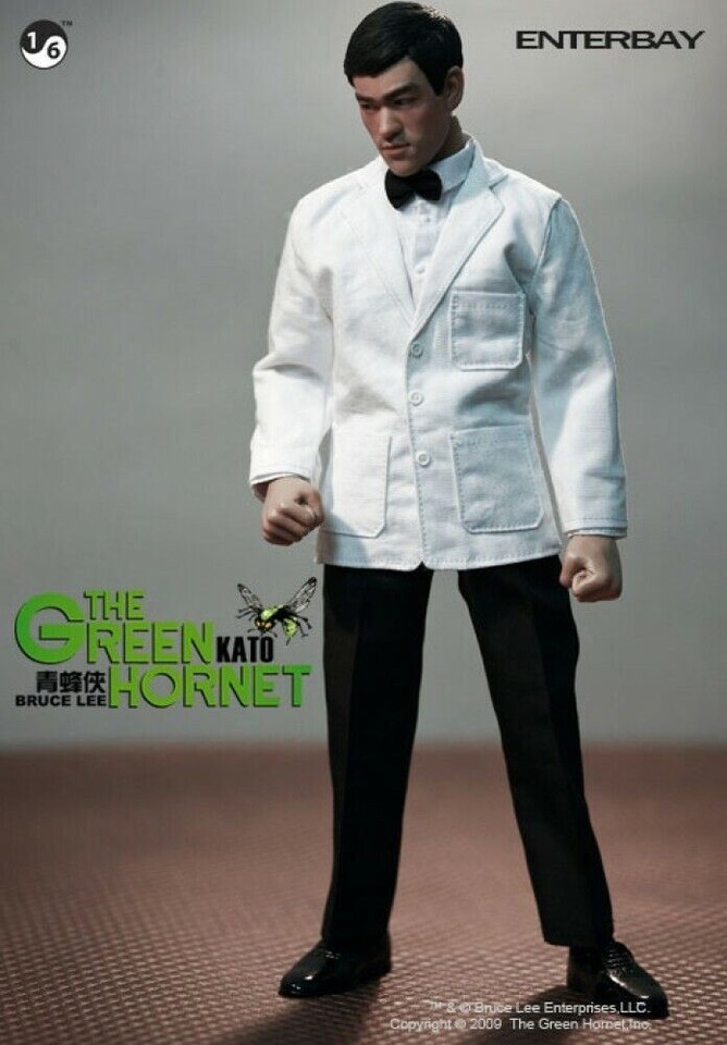 Enterbay 1/6 Scale THE GREEN HORNET KATO BRUCE LEE Figure w/Art Box | eBay