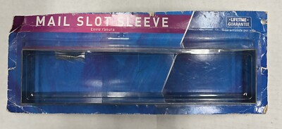 SCHLAGE Mail Slot Sleeve • Door Insert • Envie Ranura • New in Sealed ...