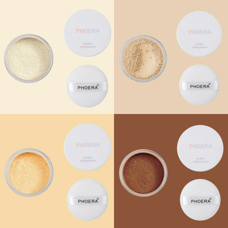 SETTING POWDER | Phoera Official Translucent Face Powder Loose Makeup ...