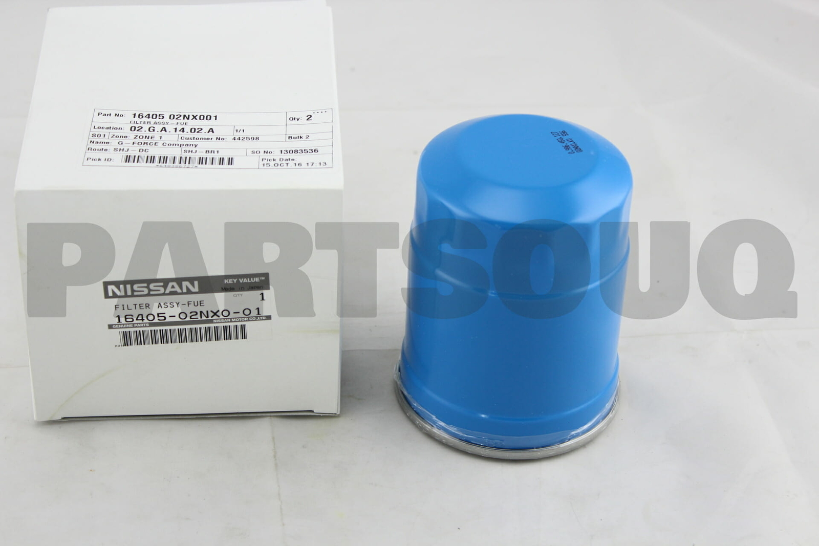 1640502NX001 Genuine Nissan FILTER ASSY-FUE 16405-02NX0-01 | eBay