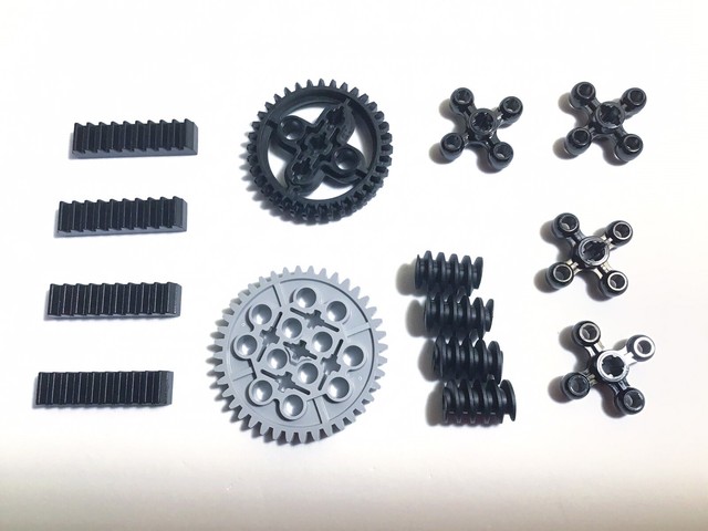 New LEGO Technic 14 Pieces Worm Rack Angular Gear Kit Z40 Z36 EV3 | eBay