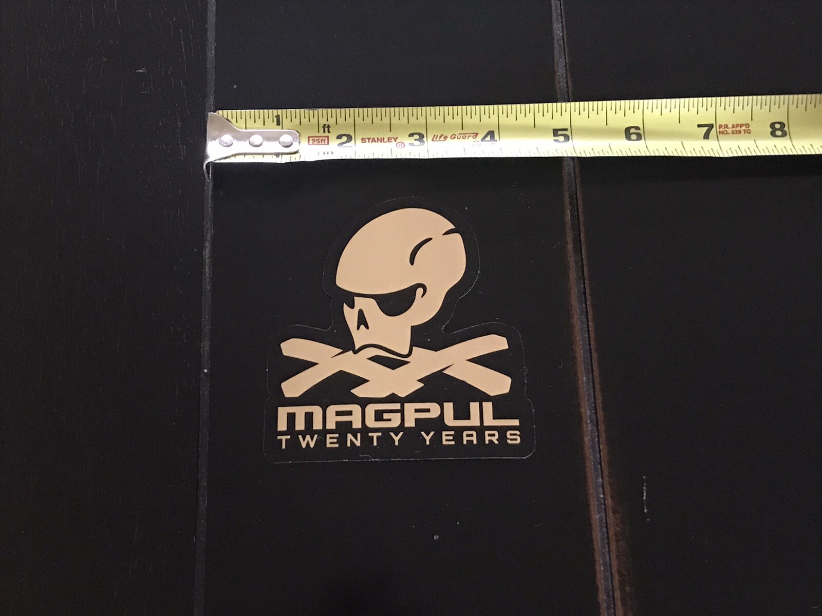 Magpul 20 Years Skull Cross Bones Sticker/Decal Tactical AR AK Hunting ...