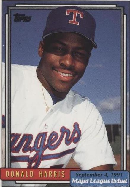 1991-92 Topps Major League Debut 1991 - Donald Harris #72 for sale ...