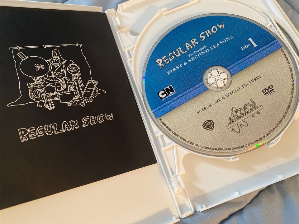 Regular Show The Complete First & Second Seasons DVD Rare 883929287611 ...