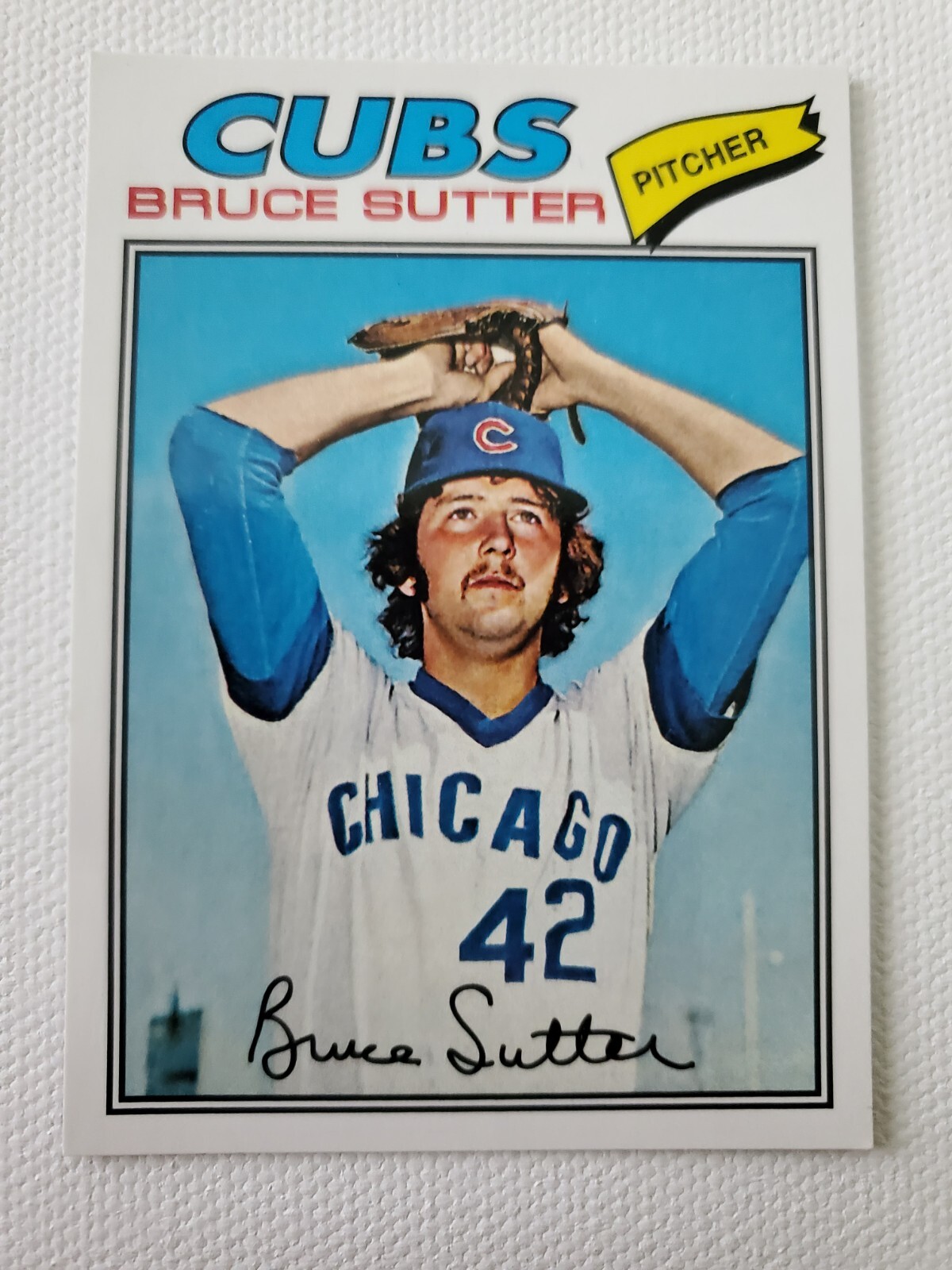 Bruce Sutter Pitcher Topps Diamond 60 Years Anniversary 2011 #144 1977 ...