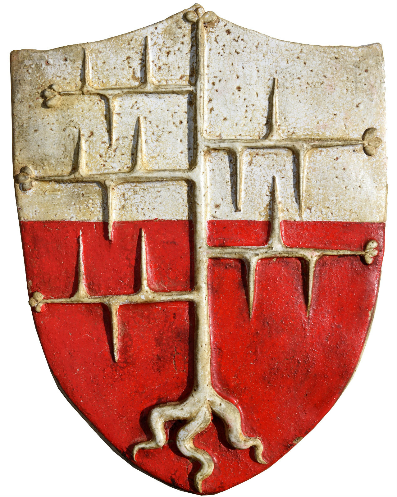 Stemma maiolica spino secco Malaspina - Majolica coat of arms Malaspina ...