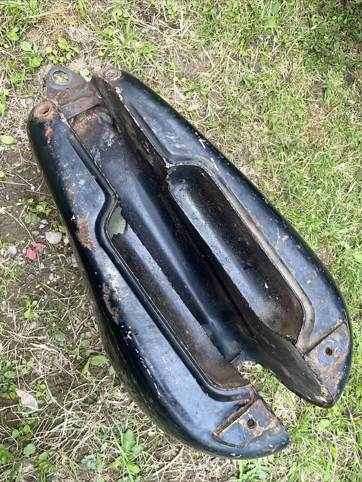 Triumph T100 Unit Petrol Fuel Gas Tank 1969 1970 1971 Twin Tap For ...