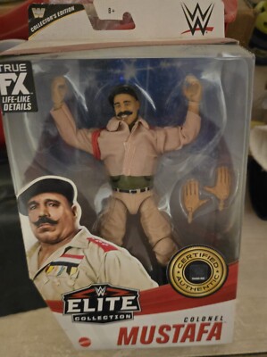 WWE Elite COLONEL MUSTAFA Elite Collector's Edition Series 86 NEW | eBay