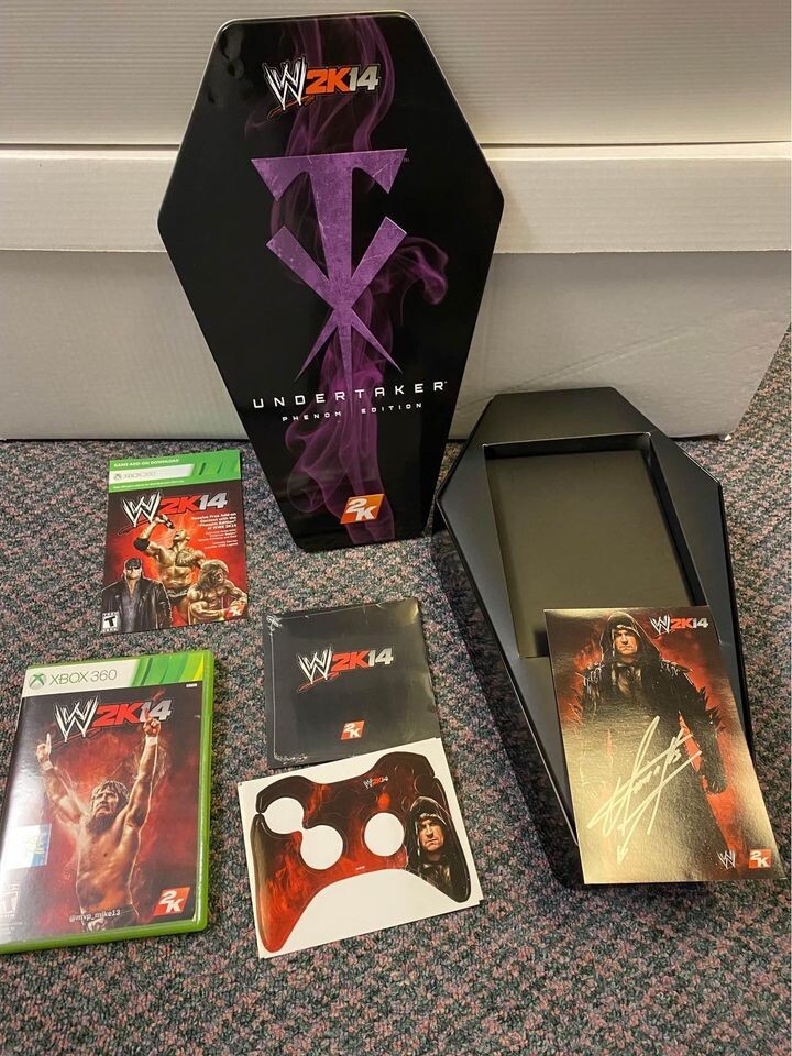 Wwe 2k14: Undertaker Cover WWE 2K14 Celebrates Wrestlemania Legacy,