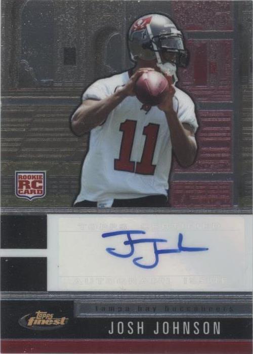 2008 Topps Finest - Josh Johnson #107 Rookie Autographs (AU, RC) for ...