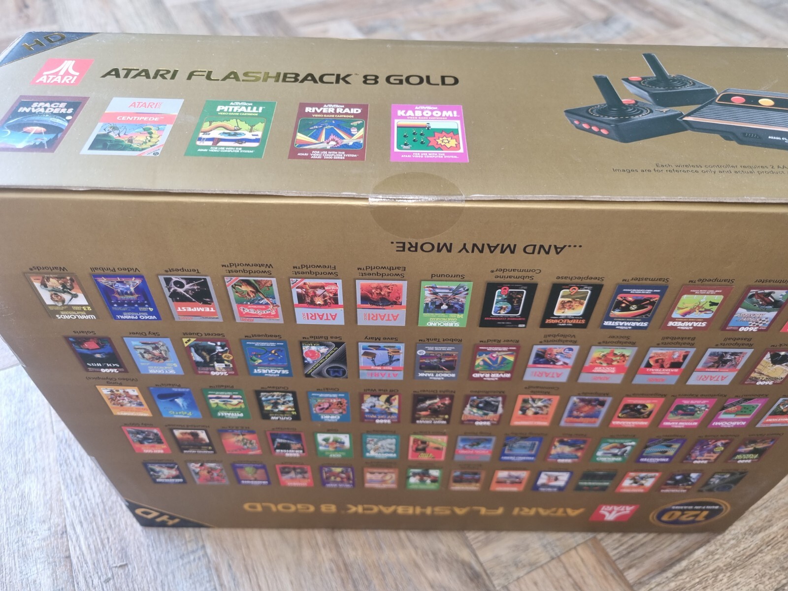 Atari Flashback 8 Gold Deluxe HD + 120 Games Boxed 40th Anniversary Edition. | eBay UK