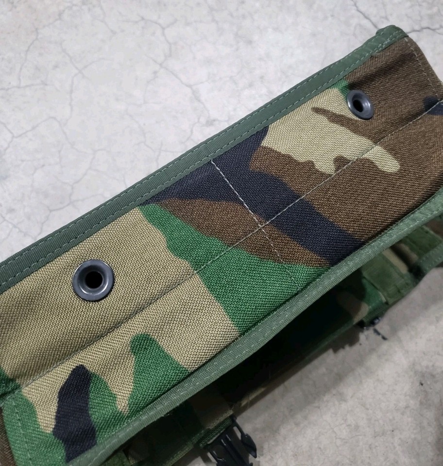USMC 300rd M240 M60 SAW Belt Ammo Case Mag Magazine Pouch M81 Woodland ...