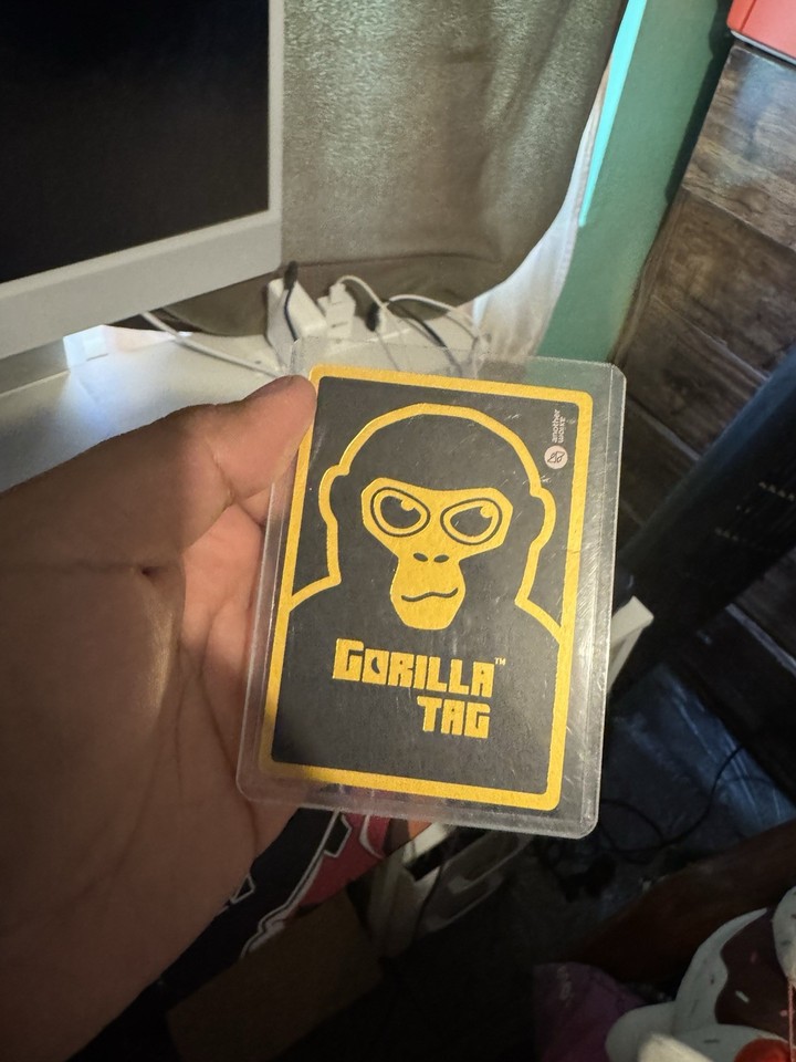 Makeship X Gorilla Tag 1/1000 Mod Stick Tradable Card Signed By ...