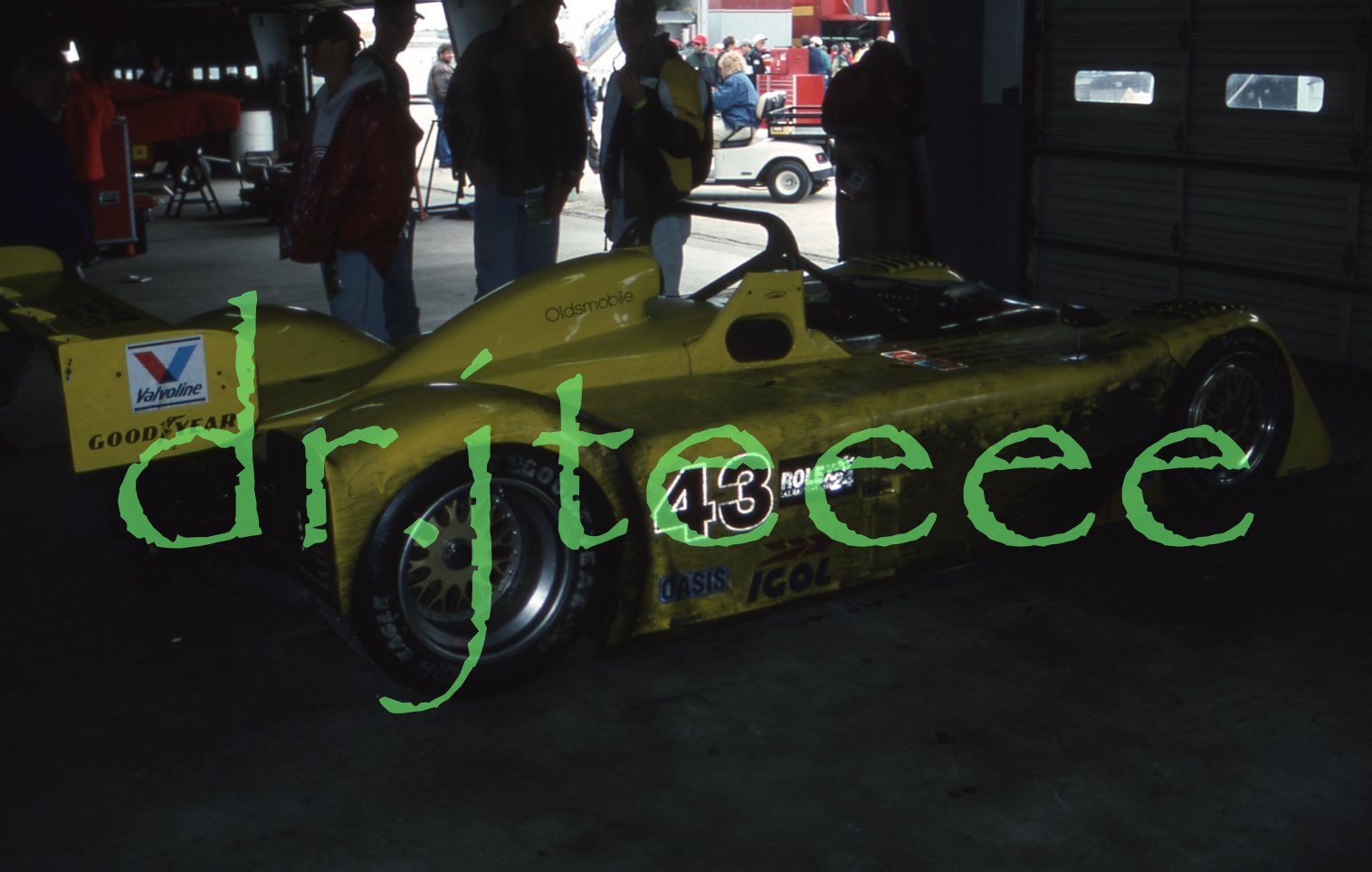 1996 DAYTONA 24 Ross Bentley RILEY & SCOTT MK III - 35mm Racing Slide ...