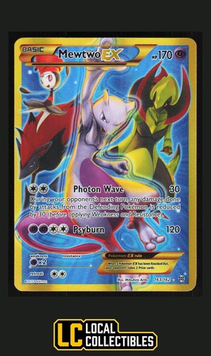 Mewtwo EX 163/162 Secret Rare 2015 BREAKthrough NEAR MINT | eBay