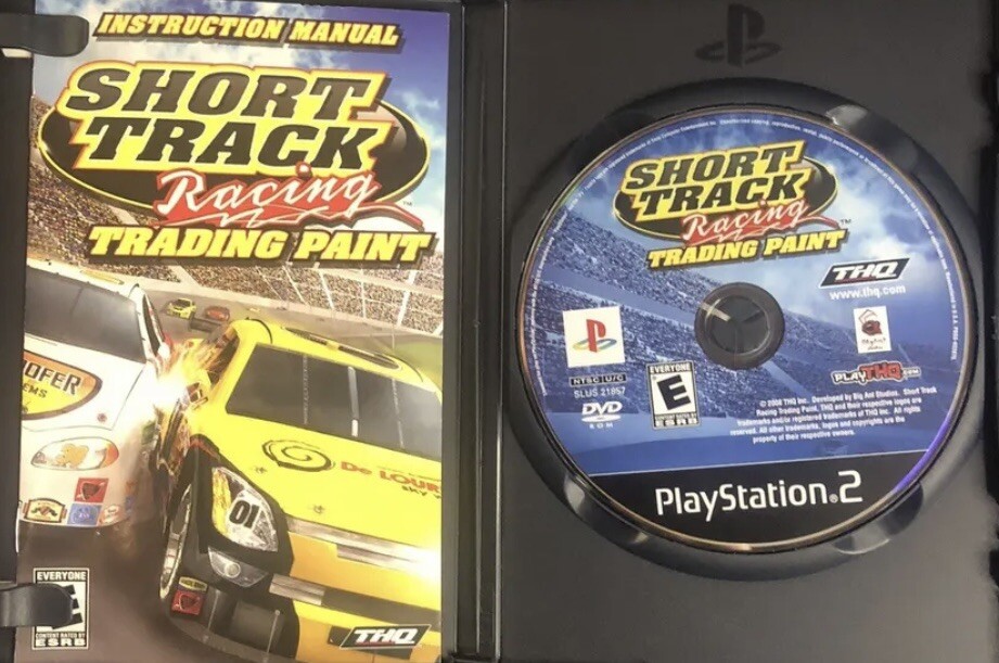 Short Track Racing: Trading Paint (Sony PlayStation 2, 2009) PS2 ...