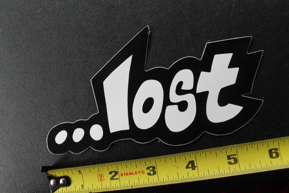 Lost Surfboards Mayhem Graffiti Black White Cartoon V45B Vintage ...