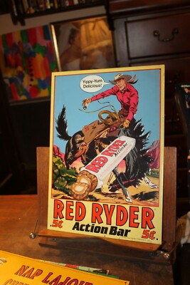 1990 Red Ryder Action Bar Metal Sign 10" x 14" | eBay