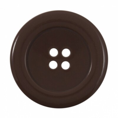 Round Plastic Buttons Brown 46mm - each | eBay UK