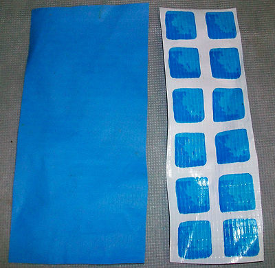 INTEX POOL PATCH MATERIAL ( 1 ) PIECE ONLY MATERIAL SIZE IS 7.75" X 2. ...