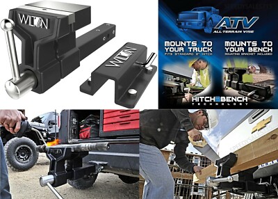 Wilton 6" ATV All Terrain Heavy Duty Vise Mounts To Your Truck's Hitch ...