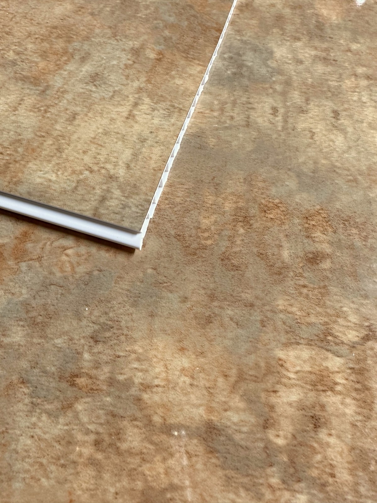 Rustic Stone 1000mm Wide Shower Wall Panel 1m x 2.4m PVC Bathroom ...