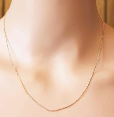 Essence Chain Necklace Gold Tone Classic Career | eBay