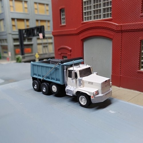 1/87 HO Scale Custom Built Western Star Tri Axle Dump Truck. 3D Printed ...