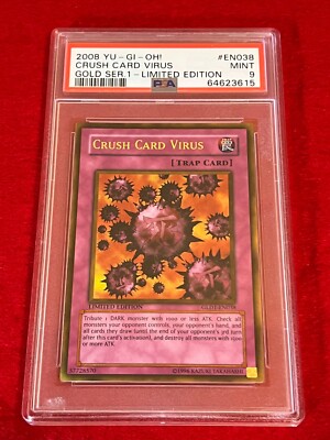 Yu-Gi-Oh Crush Card Virus Gold Series 2008 GLD1-EN038 Limited Edition ...