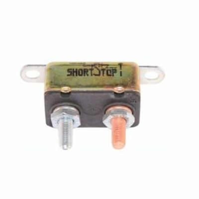 Short Stop Circuit Breaker 10A Metal in Line Brket Type-1 12V (BP/CBC ...