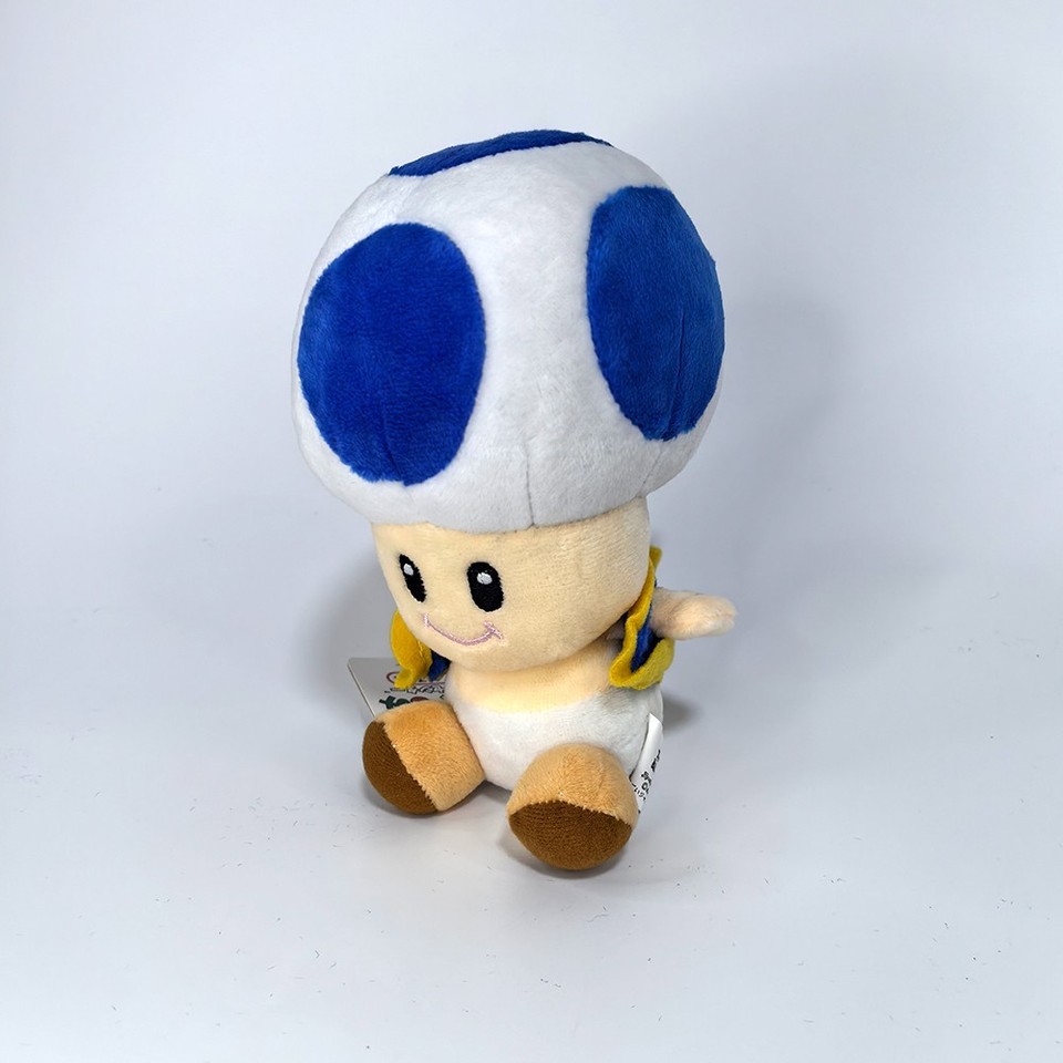 Super Kinopio Toad Mushroom People Boys Retainers 7" Plush Toy Game ...