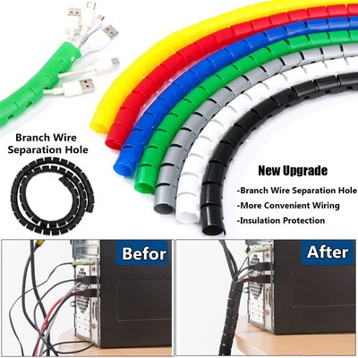 Wrap Tube Spiral Wire Organizer Line Organizer Wire Protector Pipe ...
