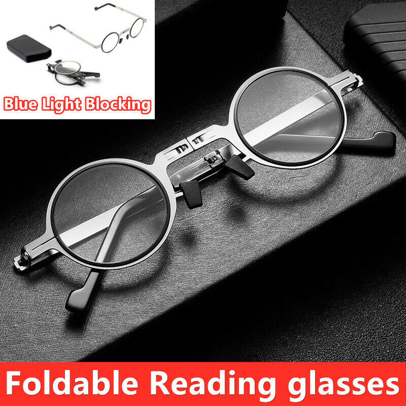 Ultralight Foldable Portable Reading glasses Blue Light Blocking ...