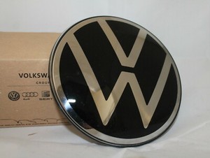 ★ORIGINAL VW Touareg CR Emblem Logo Kühlergrill vorn 760853601E DPJ ...