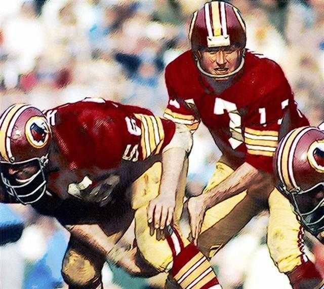 Rare Billy Kilmer Redskins Art Print Lmt. Edition of 50 | eBay