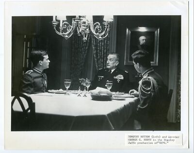 Taps-George C. Scott-Timothy Hutton-8x10-B&W-Still-NM | eBay