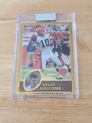 2003 Topps Chrome Uncirculated Gold X-Fractor /101 Kelly Holcomb #38 ...