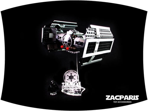 CUSTOM 3D MULTI DIRECTIONAL STAND for Lego 8017 Darth Vader's TIE ...